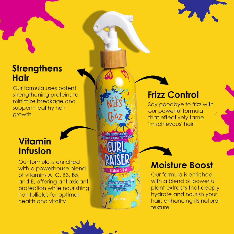 Curl Enhancing Spray - Curl Refresher Spray for Kids • CURL RAISER ...