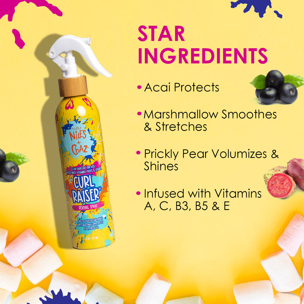 Niles & Chaz Pizzazz! | Clean Mixed Texture Hair Care For Kids