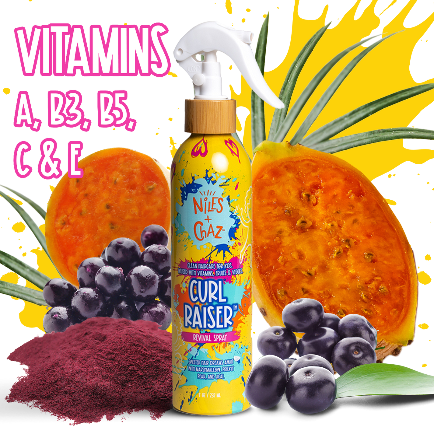 Curl Enhancing Spray - Curl Refresher Spray for Kids • CURL RAISER ...