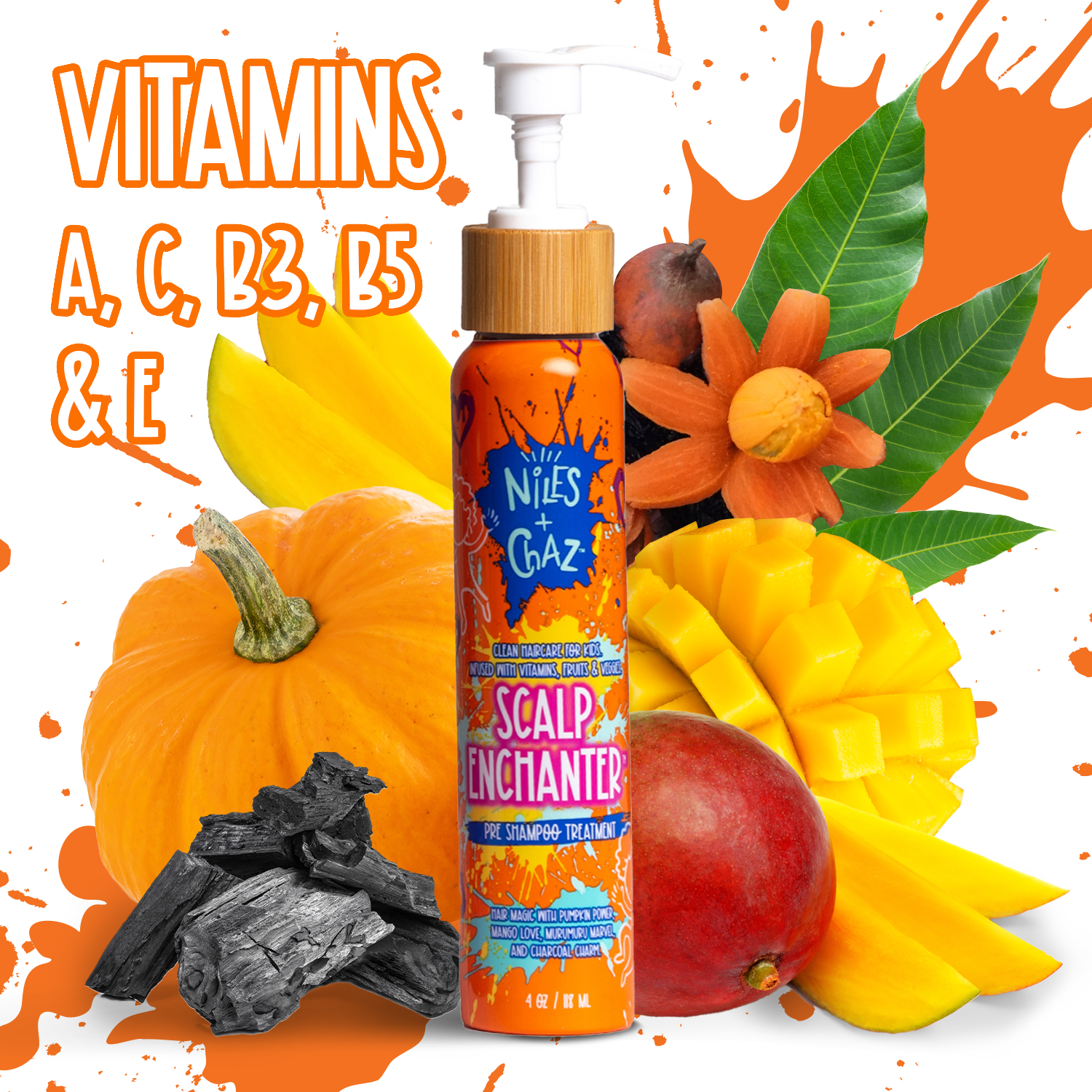 Pre Shampoo Treatment • SCALP ENCHANTER – Niles & Chaz Pizzazz!